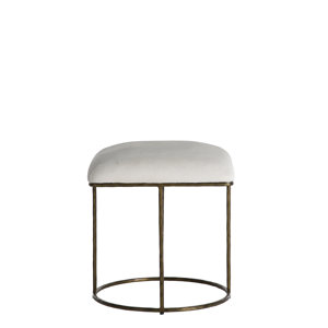 Gabby Devoe Iron Accent Stool | Perigold